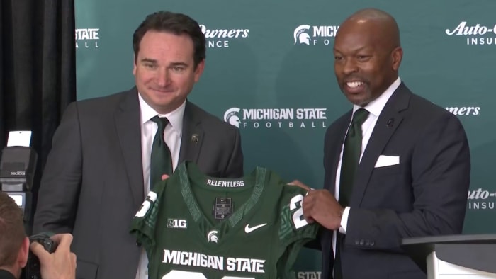 Watch: Michigan State officially introduces Jonathan Smith as new head ...