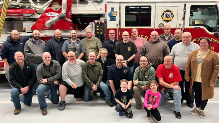 WATCH: Local firefighters come together to honor one of their own - The ...