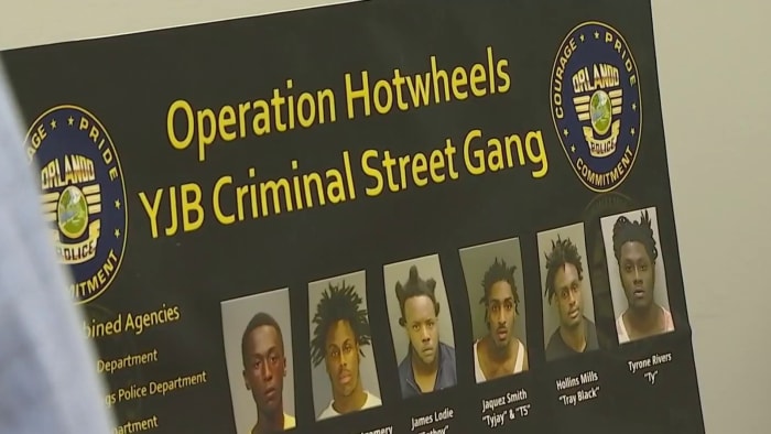 5 Orlando Gang Members Arrested In 2 Million Statewide Crime Spree