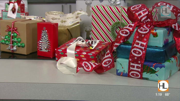 Houston crafter shares tips to remember when wrapping holiday gifts