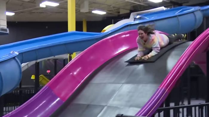 Slick City Action Park in Katy offers one-of-a-kind indoor slide ...