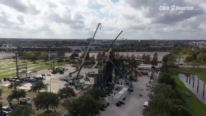 VIDEO: Watch as Astroworld Festival stage dismantled in Houston