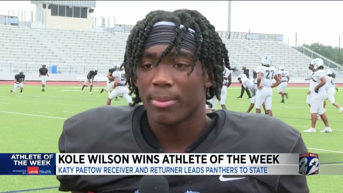 KPRC 2 & UTMB Health Athlete of the Week: Katy Paetow’s Kole Wilson