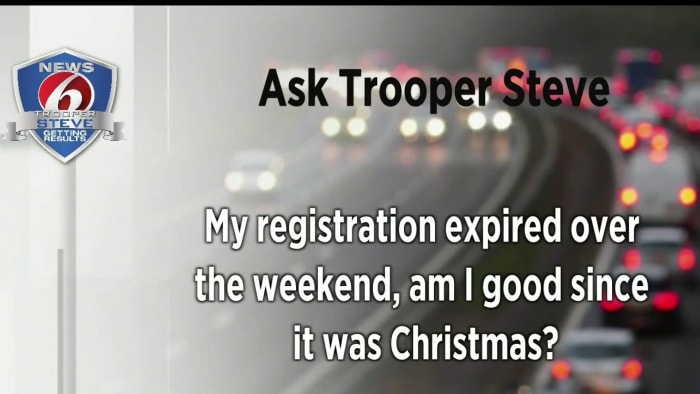 Ask Trooper Steve: Can drivers still get a ticket if registration ... Ask Trooper Steve: Can drivers still get a ticket if registration ...