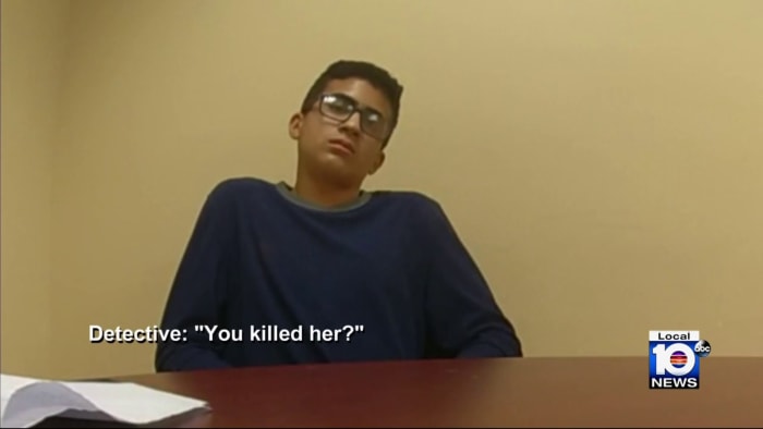 New video shows Derek Rosa, 13, confessing to killing mother in Hialeah