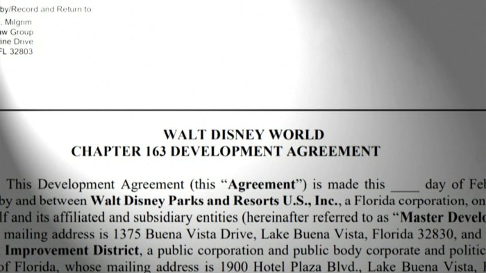 Disney dispute continues