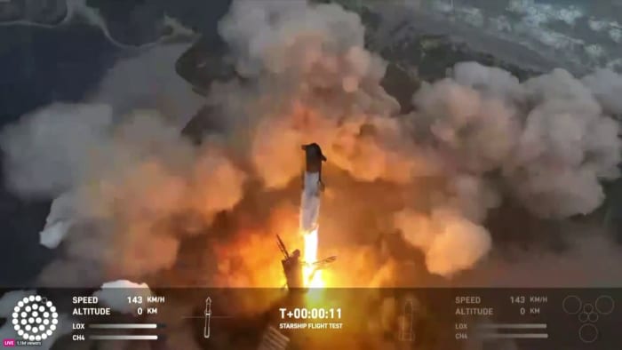 Starship's 4th test flight