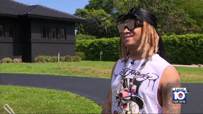 Rapper Trippie Redd gives tour of blacked out home; drops sneak peek of ...