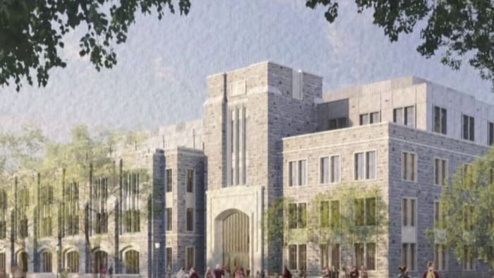 Virginia Tech starts demolition of Randolph Hall for future Mitchell Hall