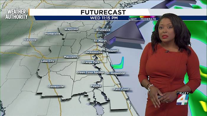 Meteorologist Jenese Harris predicts warm days before a cold front mid-week