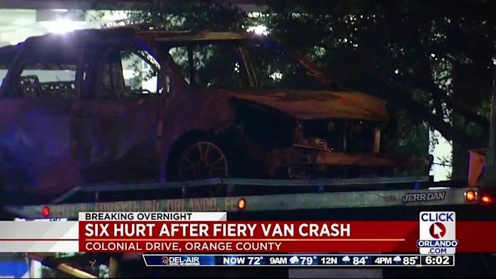 Good Samaritans rescue boy from fiery crash