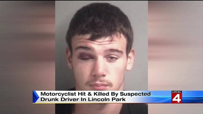 Motorcyclist hit and killed by suspected drunk driver in Lincoln Park