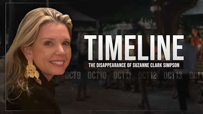 TIMELINE: Disappearance of Suzanne Clark Simpson, arrest of husband ...