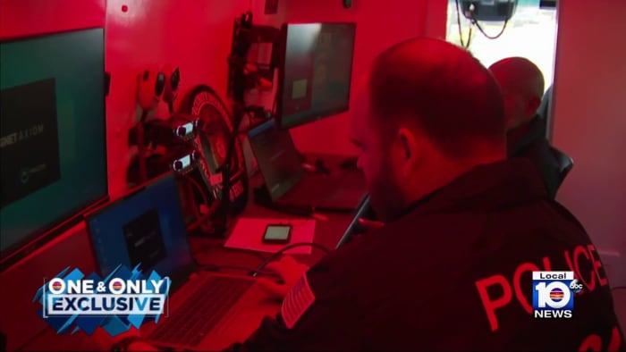 Local 10 News gets exclusive look at crime-fighting tech used in Diddy raid