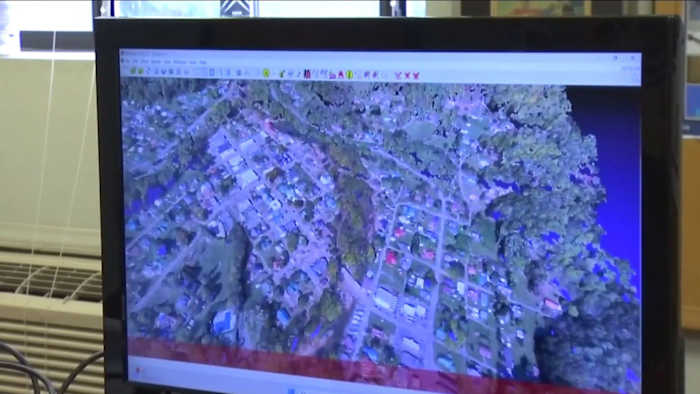 3D models from Virginia Tech Unmanned Systems Lab offer insights into post-flood terrain changes