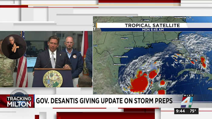 Gov Desantis Urges Residents To Prepare As Florida Could See Large Scale Evacuations Ahead Of
