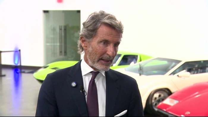 Automobili Lamborghini chairman talks hybrid transition during grand ...