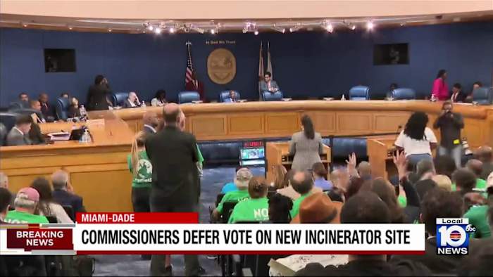 Miami Dade Commissioners Once Again Postpone New Incinerator Vote