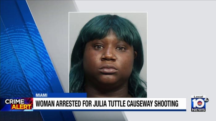Miami police arrest suspect in connection with shooting of woman on ...