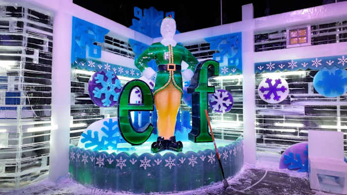 🧊 ICE! returns to Gaylord Palms featuring ‘Elf’ in 2 million pounds of ice