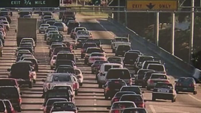 Ask Trooper Steve: Can I use the shoulder to lineup to exit highways? Ask Trooper Steve: Can I use the shoulder to lineup to exit highways?