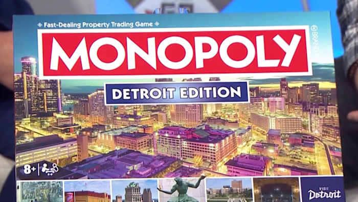 Detroit edition of Monopoly board game revealed