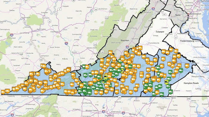 VDOT offering snow plow map
