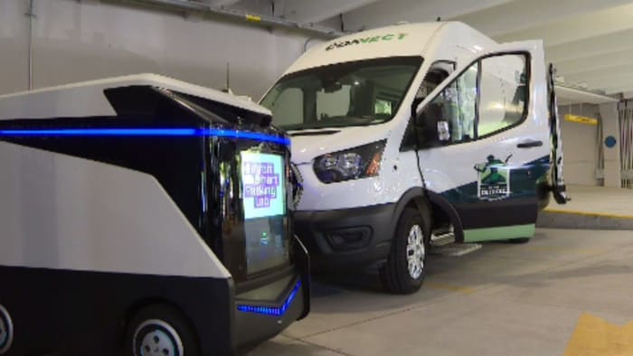 State-backed autonomous EV shuttle ‘The Connect’ rolls out in Detroit