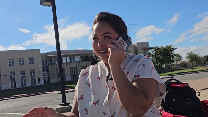 Video: The moment KSAT anchor Sarah Acosta was told she’s having a baby ...