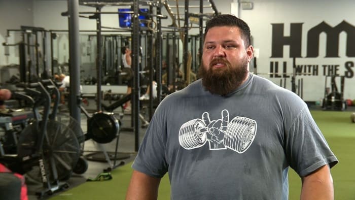 San Antonio native and strongman Austin Andrade’s motivation is rooted ...