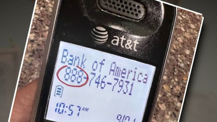 Bank imposter warning