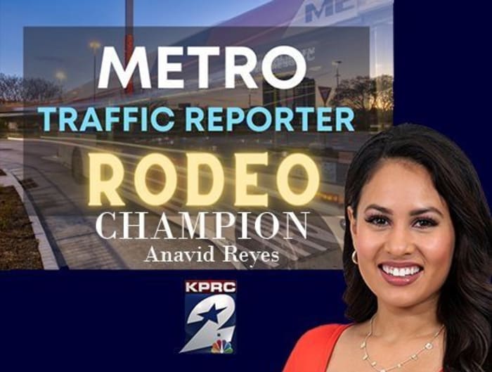 KPRC 2′s Anavid Reyes named Houston METRO Traffic Reporter Bus Rodeo ...