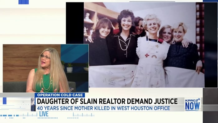 Daughter of slain realtor demands justice 40 years later