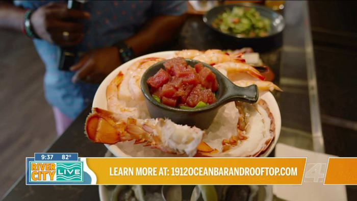 Explore the menu at 1912 Ocean Bar & Rooftop