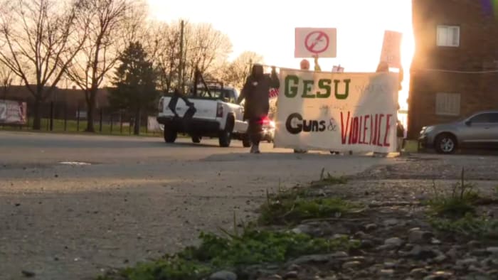 Residents take stand against gun violence on Detroit’s west side