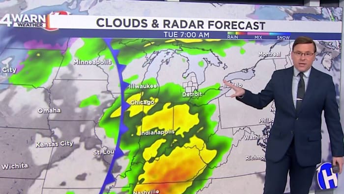 Metro Detroit weather forecast Nov. 22, 2025 -- 7:45 a.m. Update