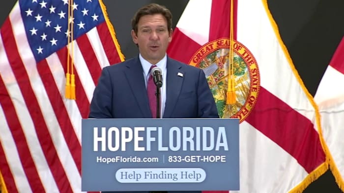 Gov. DeSantis, first lady announce new pilot program to identify, train ...