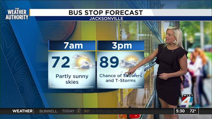 Meteorologist Katie Garner has a look at the Forecast
