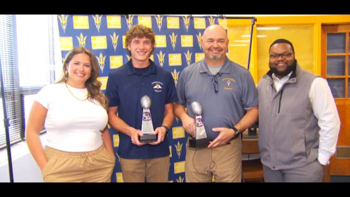 Goad, James earn 1st and 10 accolades