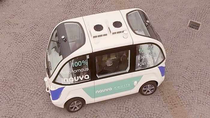 Video: The Autonom Shuttle by Navya