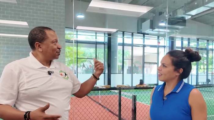 Pickle Mania brings indoor pickleball and big energy to downtown Houston