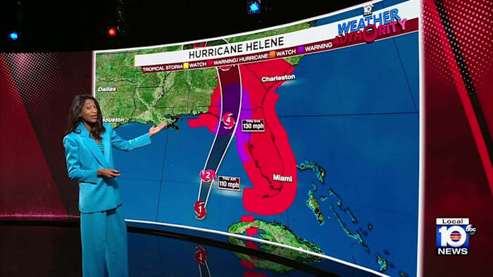 Hurricane Helene strengthening as it moves closer to west coast of Florida