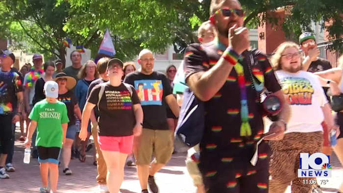 2025 Roanoke Pride March held in Downtown Roanoke