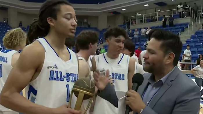Post-game interviews: High School All-Star Basketball - Boys 6A