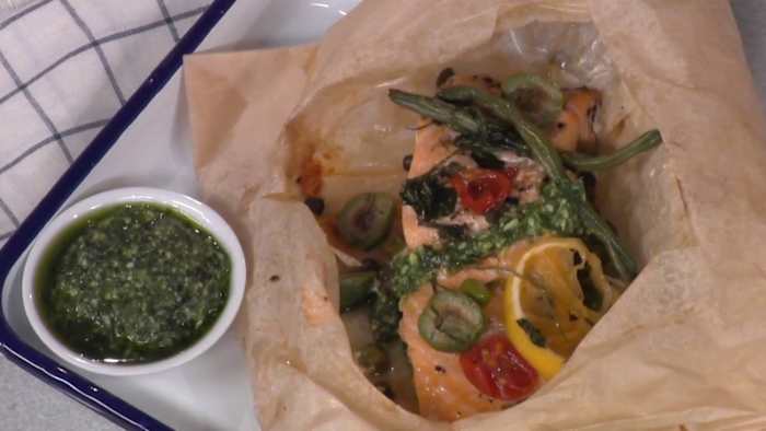 Dinner made easy: Parchment paper fish packets with Marcia Smart
