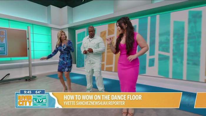Ballroom dancing with News4jax reporter Yvette Sanchez