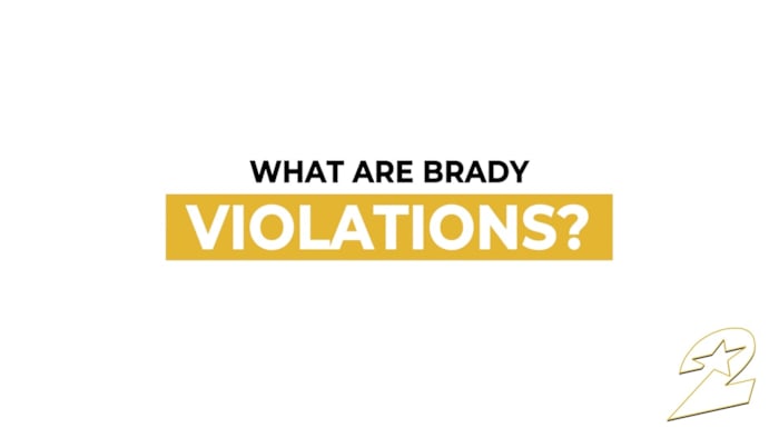 What are brady violations?
