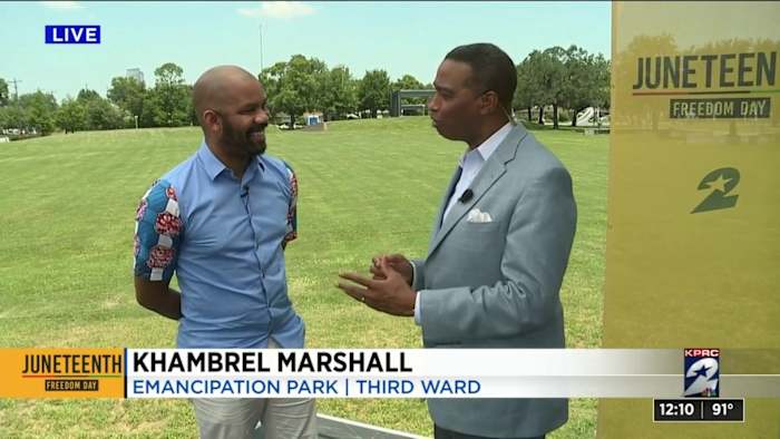 Juneteenth special: Interview with Outspoken Bean, Houston Poet Laureate