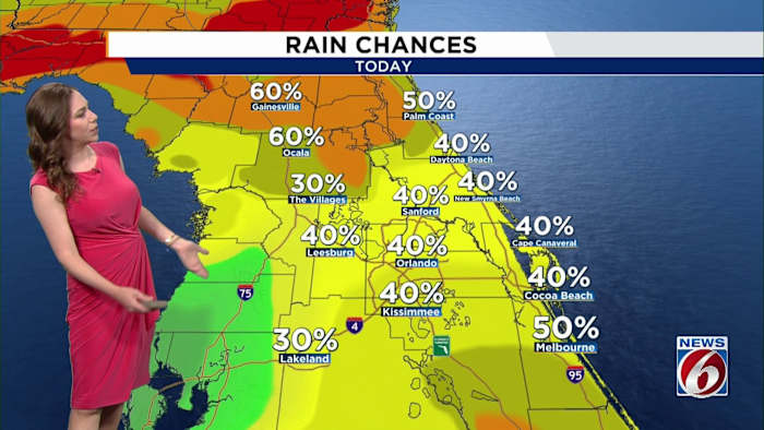 Mugginess persists as rain chances dip in Central Florida. Here’s how ...