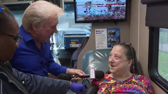 KPRC 2 Community blood drive - donors stepping up to help save lives